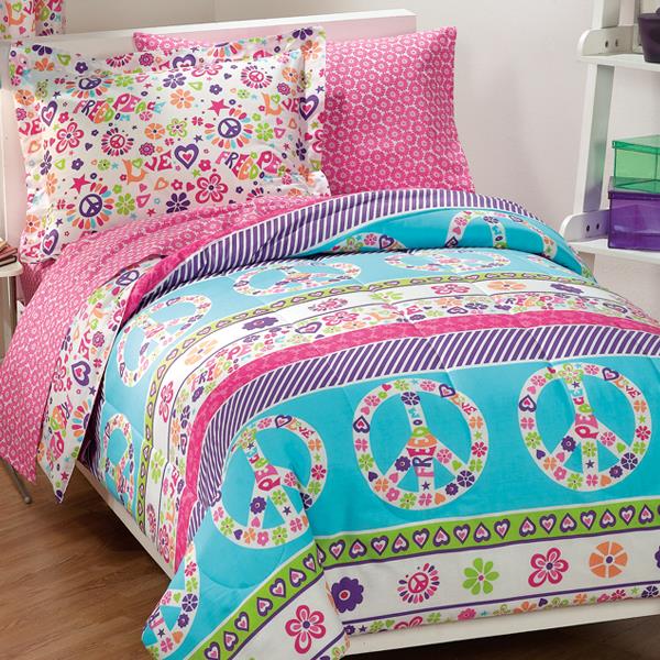 Peace & Love Mini Bed In A Bag Sets