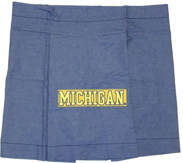 University of Michigan Denim Comforter & Sheet Set Combo