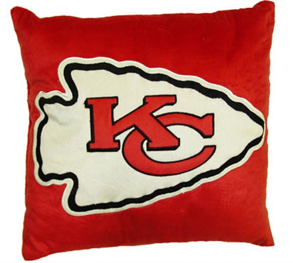 KANSAS CITY CHIEFS 16" Plush Pillow