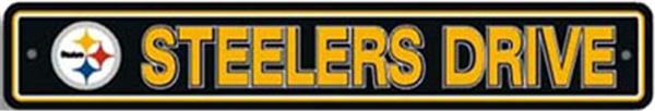 Pittsburgh Steelers Street Sign