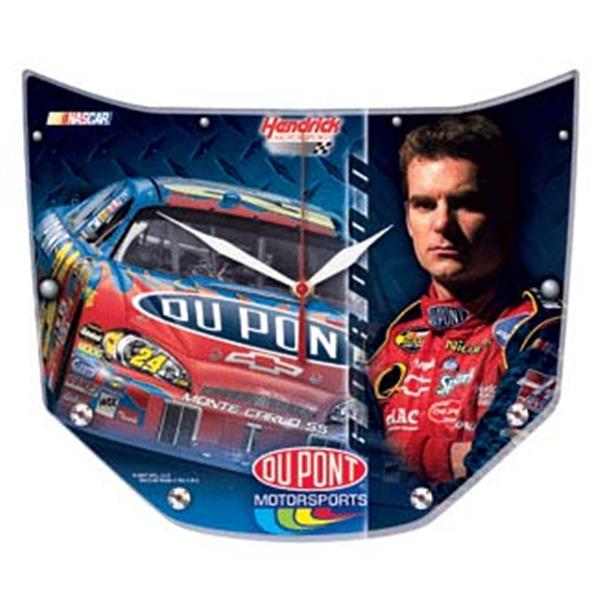 Jeff Gordon High Def. Plaque Clock