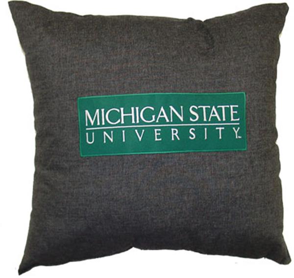 Michigan State 18" Square Pillow
