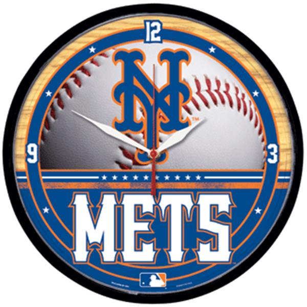 New York Mets Wall Clock 12.75" Round