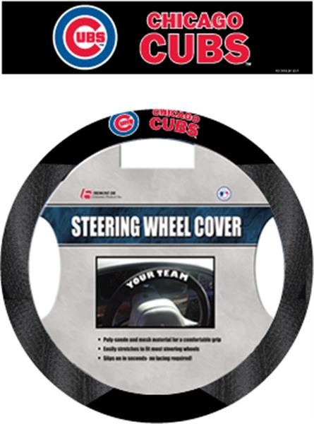 MLB Chicago Cubs Steering Wheel Cover