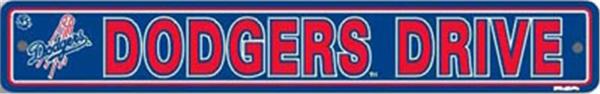 Los Angeles Dodgers Street Sign
