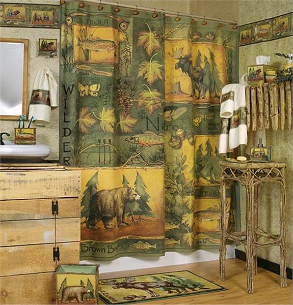 Wilderness Shower Curtain & Accessories
